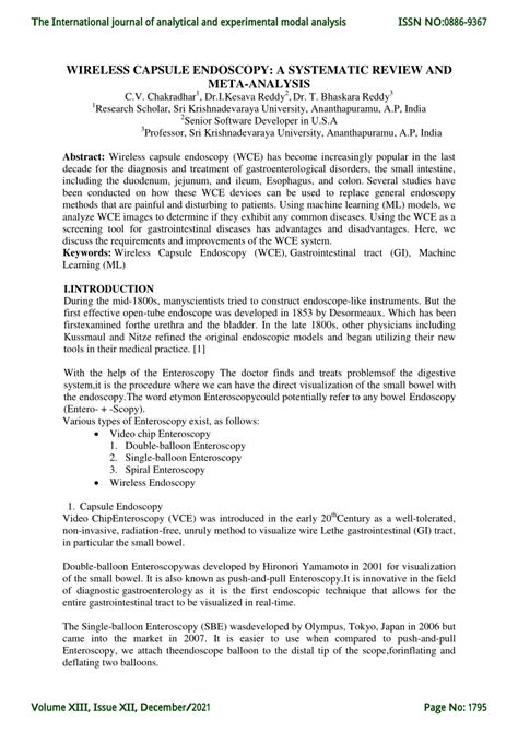 Pdf Wireless Capsule Endoscopy A Systematic Review And Meta Analysis