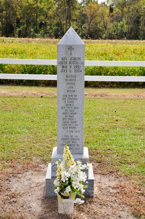 Rev Joseph David Bostic Iii 1950 2004 Find A Grave Memorial