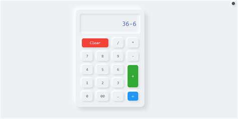 GitHub Anastaok Calculator Neumorphism Website