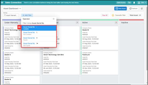 Asset Dashboard Help Center