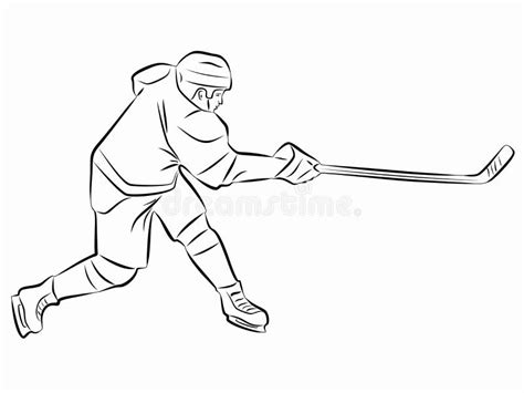 How To Draw A Ice Hockey Player Forcesurgery24