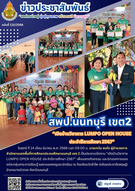 วันศุกร์ สำนักงานเขตพื้นที่การศึกษาประถมศึกษานนทบุรีเขต 2 Facebook