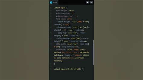 43 Glitch Effect Css Only Youtube