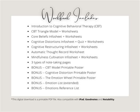 Cognitive Restructuring Workbook Challenge Core Beliefs Self Limiting Beliefs Unhelpful