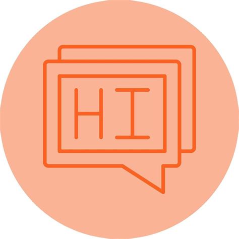 Hi Line Dual Tone Circle Icon 47475869 Vector Art At Vecteezy