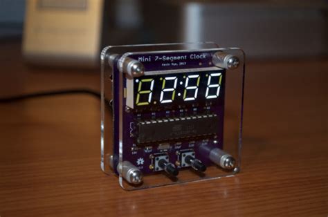 Mini 7 Segment Clock Project Update Dangerous Prototypes