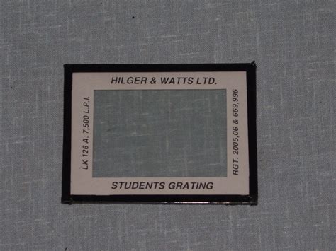 Diffraction Grating 2500 7500 1500 Lpi At Best Price In Hyderabad