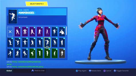 Fortnite Brilliant Striker Skin Showcase With 20 Emotes Youtube