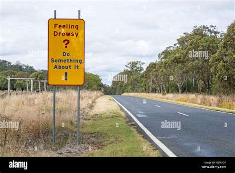 Australian Road Sign Distance Hi Res Stock Photography And Images Alamy