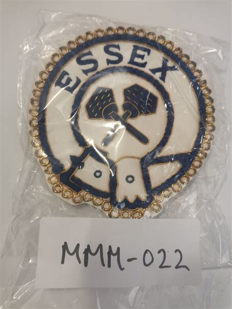 Essex Mark Provincial Undress Apron Badge Mmm022
