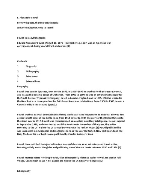 E Alexander Powell Pdf