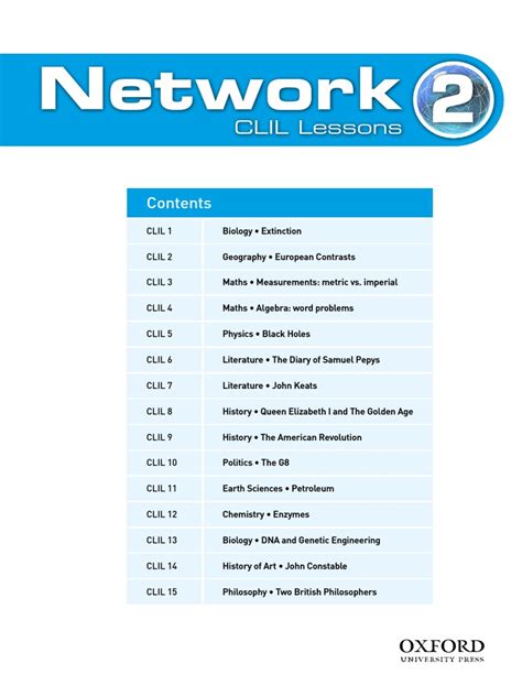 Network 2 Clil Lessons Pdf Pdf John Keats Samuel Pepys