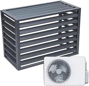 Air Conditioner Protection Cover Durable Aluminum Mesh Screen For