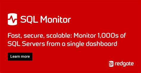 redgate software on linkedin sql monitor extended trial
