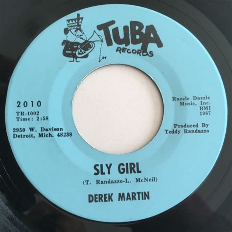 Derek Martin Sly Girl Rare Soul 45s