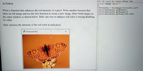 Solved In Python File Edit Format Run Options Window Help 1