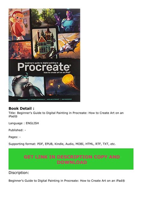 BOOK PDF Beginner S Guide To Digital Painting In Procreate How To Create Art On An IPad