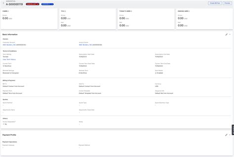Payment Profiles Zuora