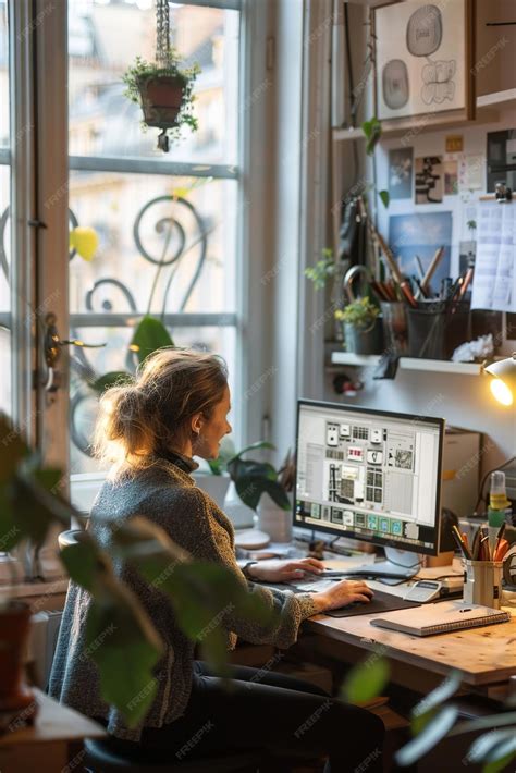 Virtual Industrial Designer Creating 3d Models Of Machinery Refining