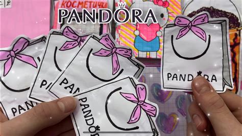 👑💄pandora 🌸 Бумажные сюрпризы 🌸 распаковка Киса Плюша Youtube