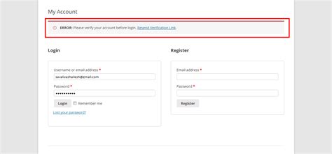 Woocommerce Email Verification By Sbthemes Codecanyon
