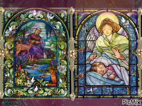 Religious Stained Glass Windows Free Animated  Picmix
