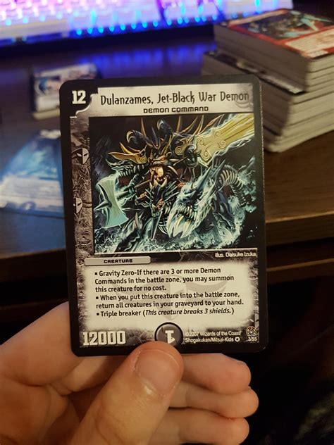 Check Out This Never Printed Demon Command R Duelmasters