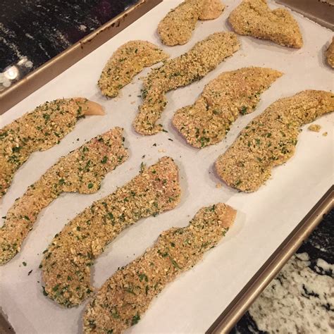 Dinner In Gym Clothes Crispy Baked Chicken Parmesan