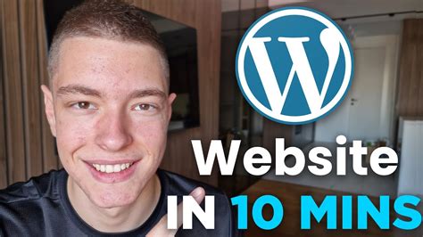 How To Create A Wordpress Website In 10 Minutes In 2023 Using Hostinger Youtube