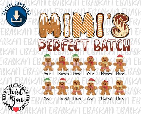 Customized Mimis Perfect Batch Png Christmas Design Granmas Perfect Batch Grandmas Bakery