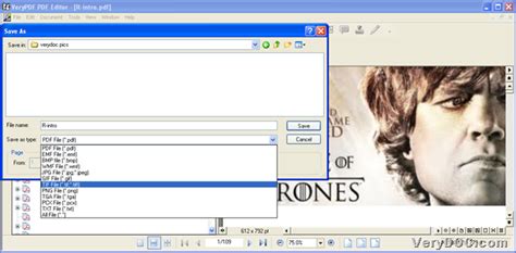 How To Convert PDF To Image TIF EMF VeryDOC Knowledge Base