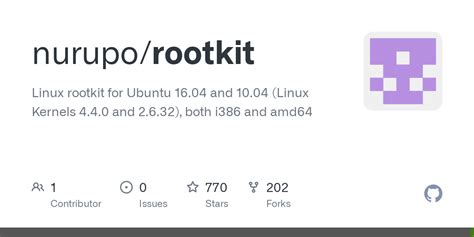 Github Nuruporootkit Linux Rootkit For Ubuntu 1604 And 1004
