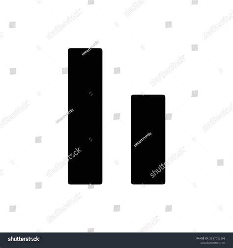 Layout Columns Icon Two Vertical Blocks Stock Vector Royalty Free 2617022101 Shutterstock