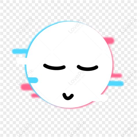 Creative White Cartoon Round Face Emoticon Pack Shy Creative Icons