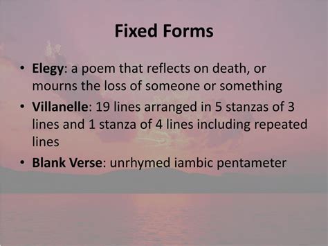 PPT POETRY Form And Function PowerPoint Presentation Free Download ID