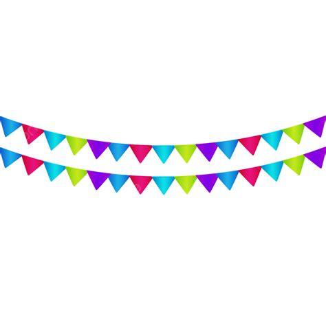 Colorful Bunting Flag Decoration Bunting Flag Flag Decoration Bunting Png And Vector With
