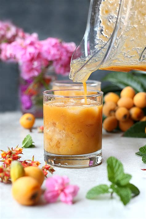 Loquat Orange Cocktail Recipe Delightful Mom Food