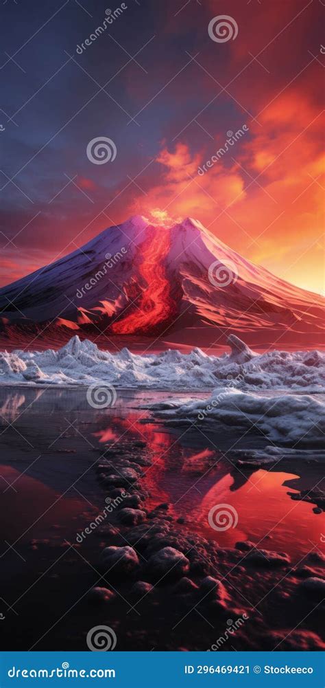 Frozen Volcano Photography Capturing The Unperfectly Beauty Of Polar