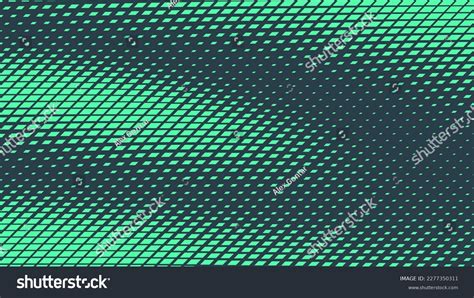 Parallelogram Halftone Gradient Vector Dynamic Velocity Stock Vector Royalty Free 2277350311