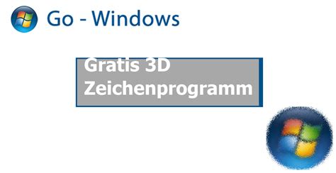 Gratis 3d Zeichenprogramm Pc Software