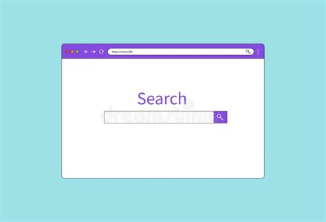 Modern Browser Mockup For Website Webpage User Interface Internet