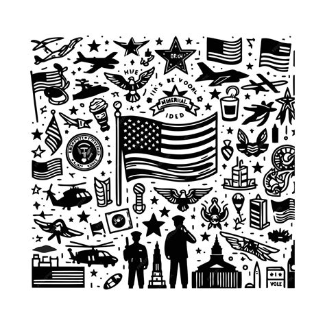 Premium Vector A Black And White Poster Of A Black And White Image Of