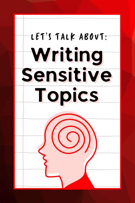 Let S Talk About Writing Sensitive Topics