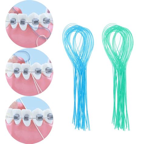 Dental Loop Floss Threader Orthodontic Braces Fixed Retainer Bridges Set New Au Ebay Australia