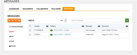 Documents Communication Tool Link Message To Document Digital