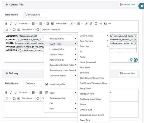 Merge Fields What Are They And How To Use Them Tripleseat Support