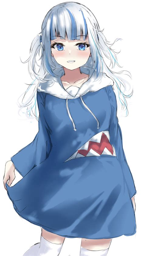 Gawr Gura Gawr Gura Ch Mobile Wallpaper By Tazrn Zerochan Anime Image Board