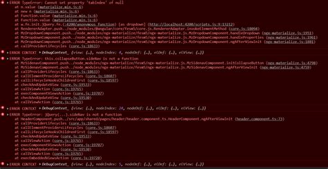 Errors After Updating To Angular Issue Sherweb Ngx Materialize GitHub