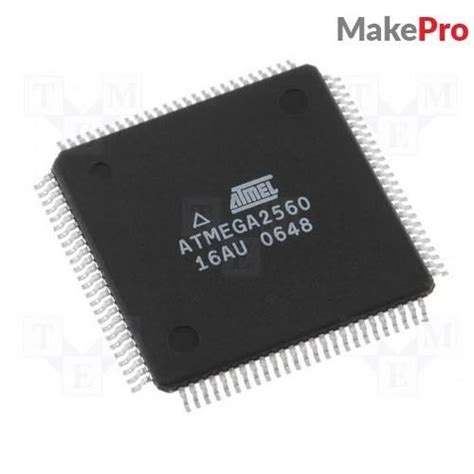 atmel atmega2560 16au microcontroller ic for electronics at rs 500