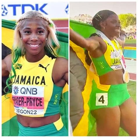 Jamaican Runners Shelly Ann Fraser Pryce And Shericka Jackson Among 10